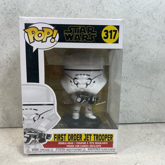 Funko | Toys | Funko Pop Star Wars 37 First Order Jet Trooper Good In ...